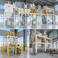 China Fast Installation Automatic Dry Mortar Plant for Quick Project Startup Tile Adhesive Production Line Factory Direct Price for sale