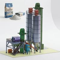 China 10-20TPH High Capacity Dry Mortar Plant Automatic Ceramic Tile Glue Production Line with Precision Batching Machine Factory for sale