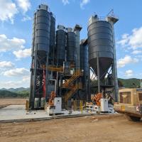 China Dust-free Eco-friendly Automatic Dry Mortar Plant Intelligent Tile Adhesive Mixing Plant for Construction Material Factory for sale