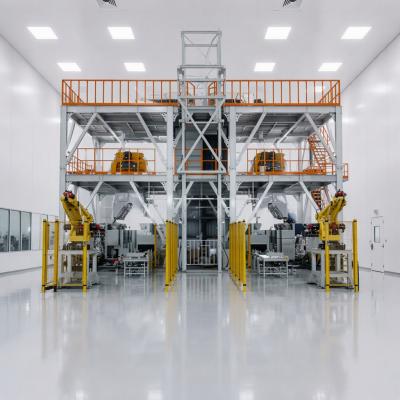 China LEIXIN Automated Dry Powder Mortar Production Line with Engine Pump Ceramic Tile Adhesive Production Line Dry Mortar Factory for sale