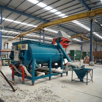 China Simple Dry Mortar Production Line 1-5 T/H Wall Putty/Cement/ Tile Adhesive Making Machine for sale
