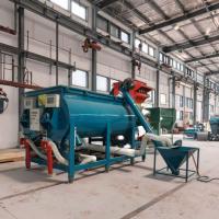 China Simple Dry Mortar Production Line 1-5 T/H Wall Putty/Cement/ Tile Adhesive Making Machine for sale