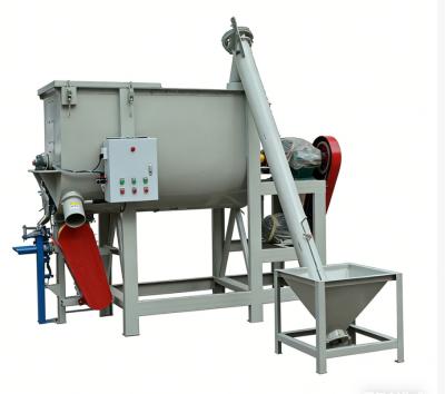 China Small Simple Dry Mortar Powder Mixing Production Line Tile Adhesive Blending Putty Making Dry Mortar Mixing Equipment for sale