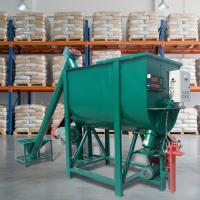 China 1-3t/h Ceramic Tile Adhesive Dry Mortar Mixer Machines With Bag Packing Machine for sale