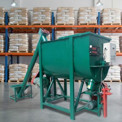China 1-3t/h Ceramic Tile Adhesive Dry Mortar Mixer Machines With Bag Packing Machine for sale