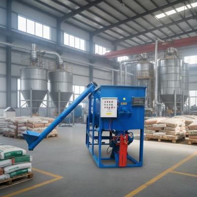 China 1-3t/h Tile Adhesive Making Tile Adhesive Plant Cement Premixed Mortar Plant Manufacturer for sale
