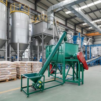China Putty Powder Making Machine Simple Ceramic Tile Adhesive Manufacturing Plant for Sale for sale