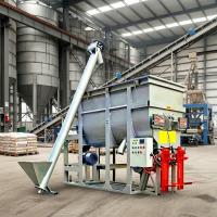 China Simple Dry Mortar Production Line Ceramic Adhesive Dry Mortar Mixer Machines for sale