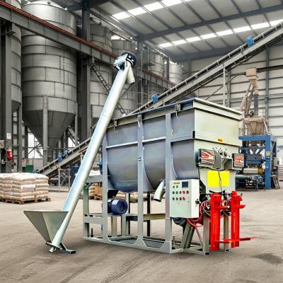 China Simple Dry Mortar Production Line Ceramic Adhesive Dry Mortar Mixer Machines for sale