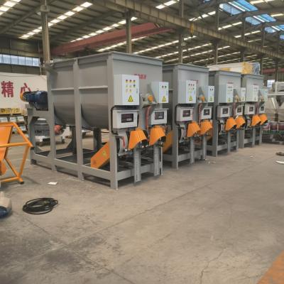China LEIXIN 380V 1500kg Easy-to-Operate Dry Mortar Mixing Plant for Cement Gypsum Ceramic Tile Adhesive Production for sale
