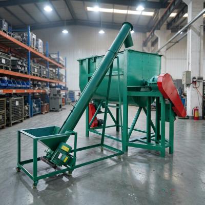 China LEIXIN Dry Powder Mortar Production Line 3 Tons/Hour 23KW 380V Voltage Easy to Operate for sale