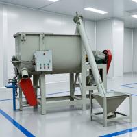 China LEIXIN Simple Dry Mortar Production Line Tile Adhesive Production Equipment  380V Easy to Operate Low Investment for sale