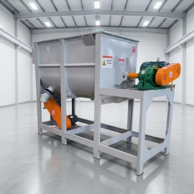 China Simple Dry Powder Mortar Mixer, Tile Adhesive Production Equipment, Dry Mortar Machine for sale
