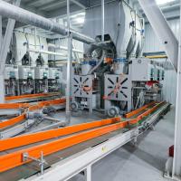 China Factory Price Ultrasonic Sealing Valve Bag Packing System Air-floating Powder Filling Machine for Dry Mortar Plant Sale for sale