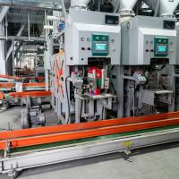China Industrial Ultrasonic Valve Bag Packing Machine Air-floating Type for Construction Powder Mortar Plant High Performance for sale