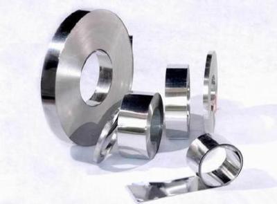 China Brightness Black Finish Soft / Hard Cold Rolled Stainless Steel Strip / Coil 1000mm for sale