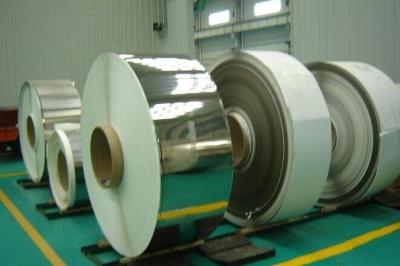China BS 1449 , DIN17460 , DIN 17441 Stainless Cold Rolled Steel Coil Strips 2B , BA Grade F321 for sale