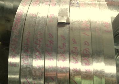 China Custom 508mm CR3 SGCE Hot Dip Galvanized Steel Strip for Constructual Profiles for sale