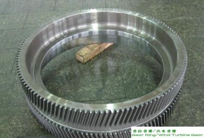 China Turbine Machinery 4140 Gear Forging 5M Hot Forged Steel Flange Outer Ring for sale