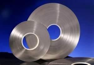 China YB / T025 - 92 high intensity Carbon Structured Blue Cold Rolled Steel Strips for bundling for sale