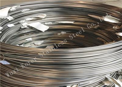 China Round Welded Stainless Steel Coil Tubing With ASTM A249 , Small Diameter SS Pipes for sale