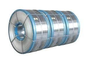 China Q195, SGCC Z10 - Z27 400mm Regular spangle Hot Dipped Galvanized Steel Strip / Strips for sale