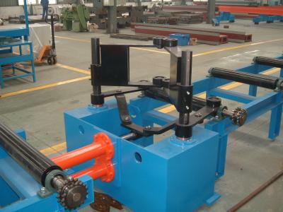 China Horizontal Assembly H beam Production Line , Industrial Steel Flange H Beam Straightening Machine for sale