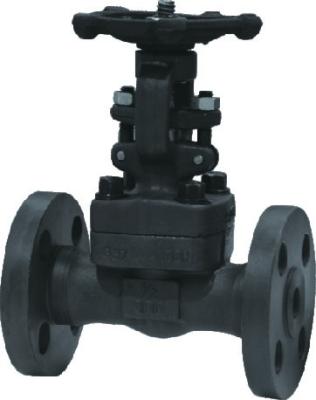 China Forged steel flanged RF gate valve A105 N for sale