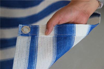 China 50m 100m Balcony Windscreen Apartment Balcony Mesh Screen Metal Eyelet Cutting Sewing for sale