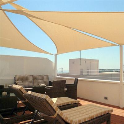 China Yard Wind Polyethylene HDPE Shade Sail Fabric 180gsm outdoor sun shade sail for sale