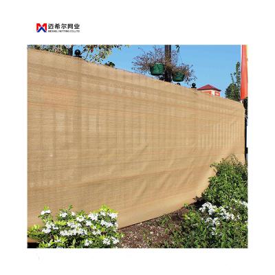 China 6 Foot Beige Privacy Screen Fence Mesh Windscreen For Chain Link Fence Outdoor for sale