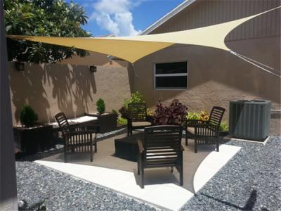 China Small Rectangle Sun Shade Sail UV Protection For Patio Privacy for sale