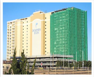 China 120gsm White Green Scaffold Netting Mesh Scaffold 2m X 50m 3m X 50m 1m X 50m for sale