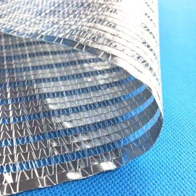 China Silver Reflective Aluminum shade screen  Aluminet Shade Cloth  Greenhouse thermal screen for sale