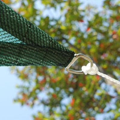 China Outside Waterproof Shade Net Sail UV Stabilized Triangle Square 6'x8' 8'x12' for sale