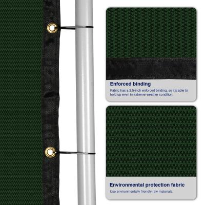 China Chain Link Fence Screening Fabric Sport Ball Tennis Court Windbreak Netting PE Knotless for sale