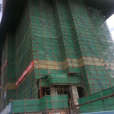 China 180gsm Green Construction Debris Safety Netting 3m for sale
