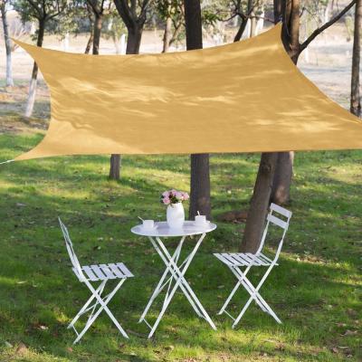 China Hanging UV Sail Shade Extra Large Rectangle Sun Shade Sail for sale