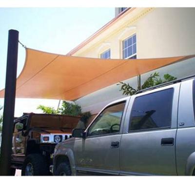 China Polyester Sun Shade Sail Fabric Playground Uv Canopy Shade for sale