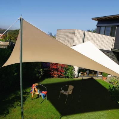 China 3m X 3m Rectangle Waterproof Shade Sails 160gsm 300D for sale