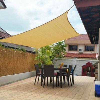 China 160gsm Waterproof And Uv Resistant Sun Shade Sail Canopies for sale