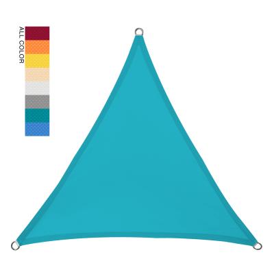 China Garden Waterproof Shade Net Triangular Gazebo Canopy 3m X 3m 4m X 4m 5m X 5m for sale