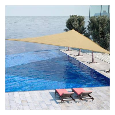 China Triangular UV Sail Shade Cover Sails For Garden Shelter Carport for sale