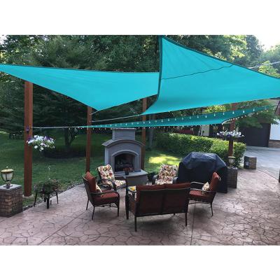 China Square Sun Shade Sails Cafe Hotel Anti Uv Sun Shade Net for sale
