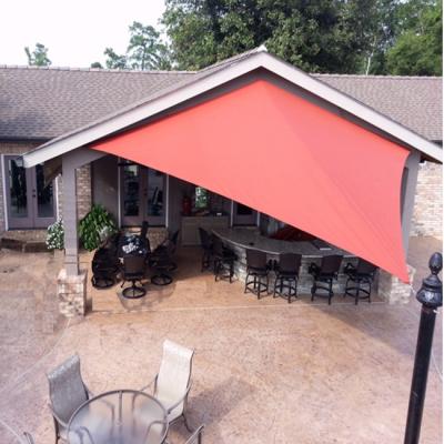 China UV Sun Shade Sail Square Sand 185gsm Uv Block Canopy For Patio Lawn Yard for sale