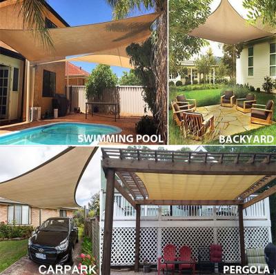 China Triangle Shade Sail UV Protection sun shade sails for sale