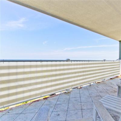 China 180gsm Sun Protection Retractable Balcony Privacy Screen 75x600cm 90x500cm for sale