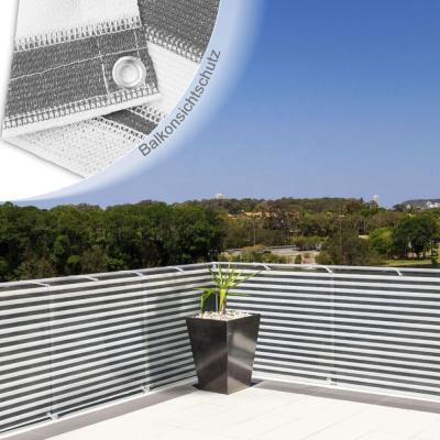 China High Density Polyethylene Balcony Wind Protection Privacy Screen 0.9x5m 180gsm for sale