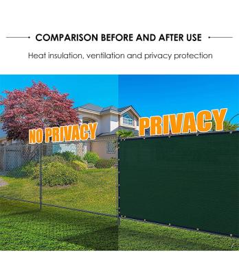 China 150gsm Mesh Privacy Screen For Deck Porch Outdoor Balcony Windbreak for sale