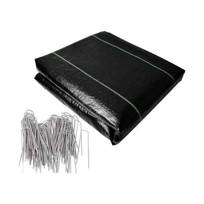 China 100% Polypropylene Weed Control Mat Plastic Mulch Layer Wear Resistant for sale